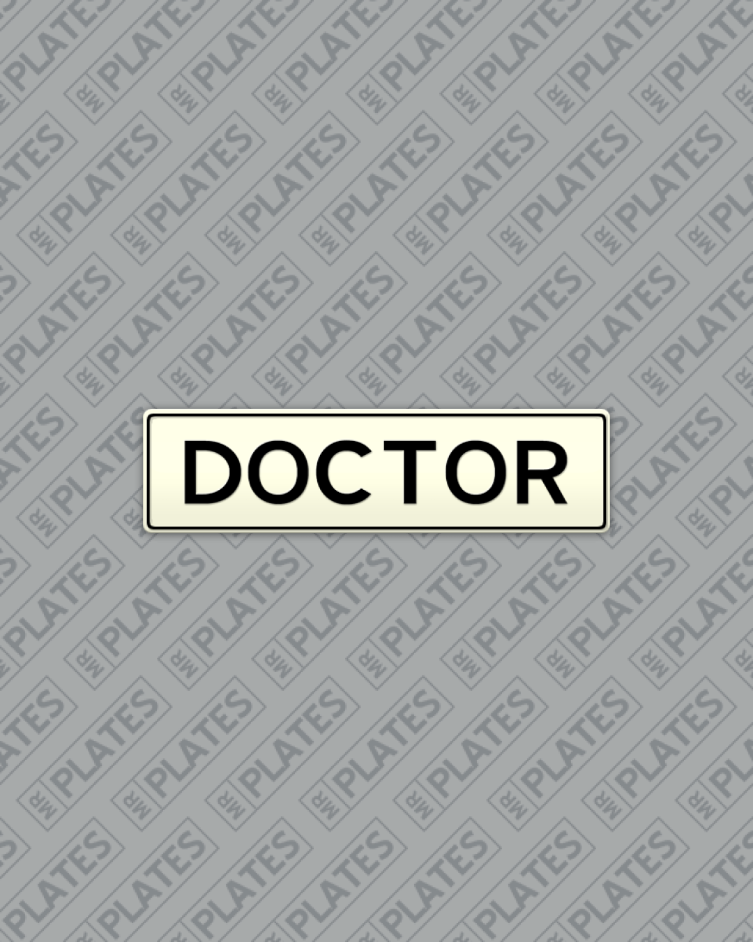 DOCTOR Number Plates For Sale, NSW - MrPlates