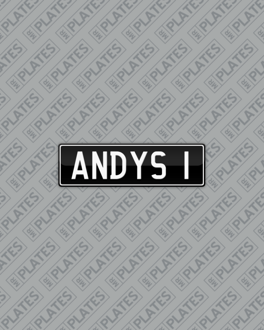 ANDYS 1 (Andys Vehicle) Number Plates For Sale, QLD - MrPlates