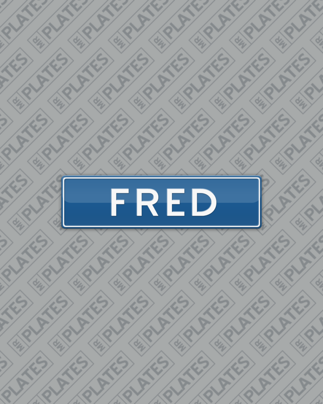 FRED Number Plates For Sale, NSW - MrPlates