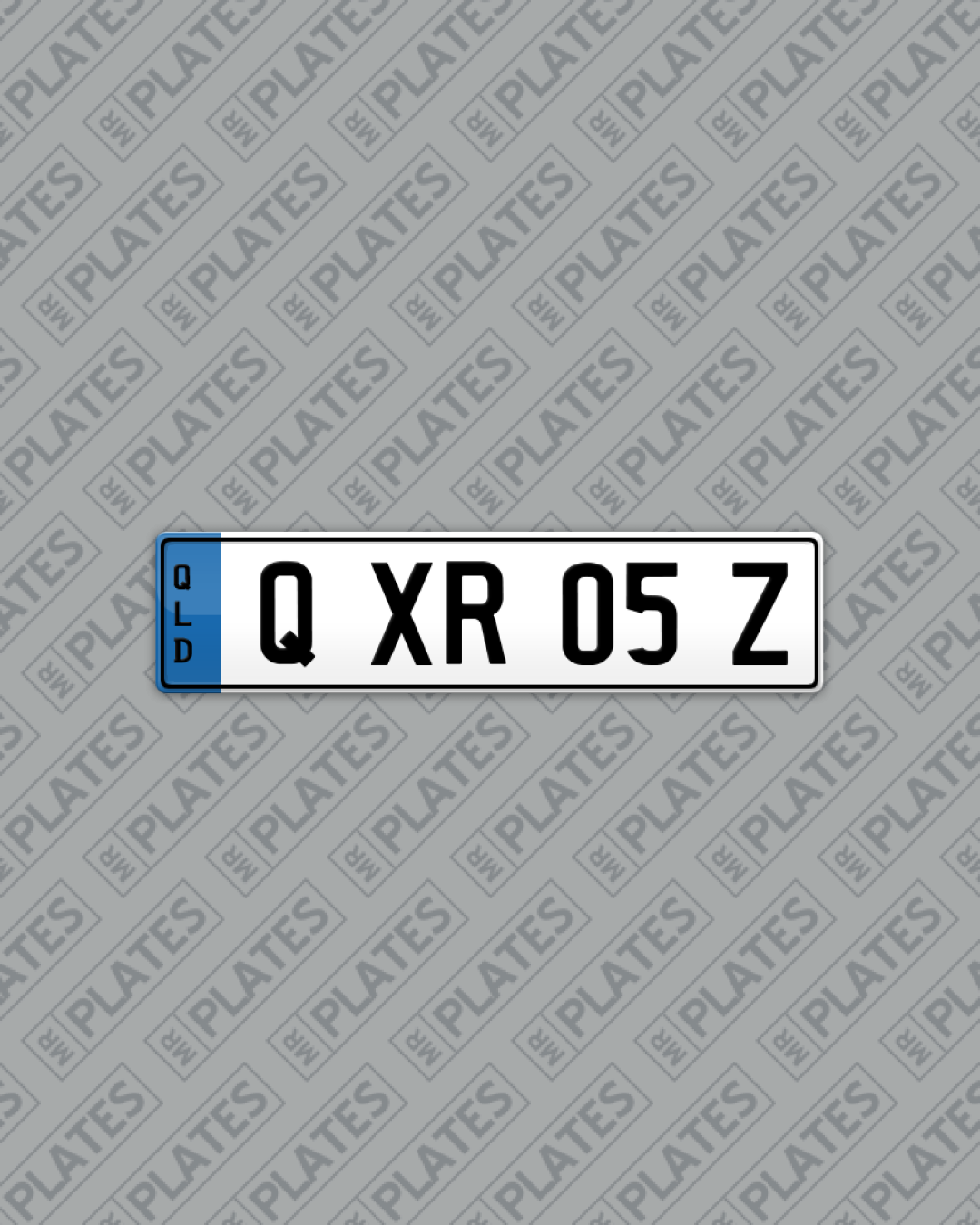 Q XR 05 Z (XR5) Number Plates For Sale, QLD - MrPlates