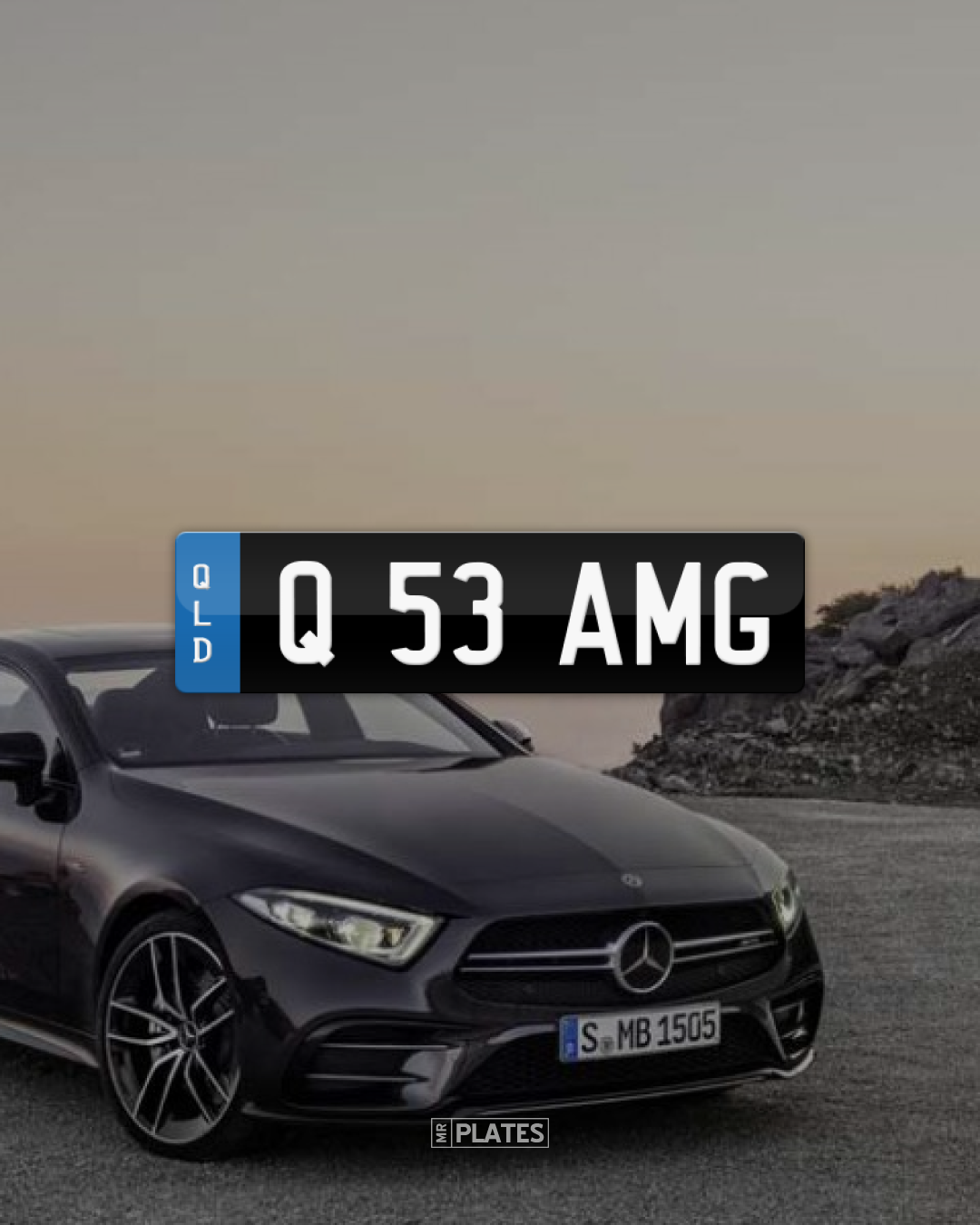 Q 53 AMG (E53/CLS53/GT 53 AMG) Number Plates For Sale, QLD - MrPlates