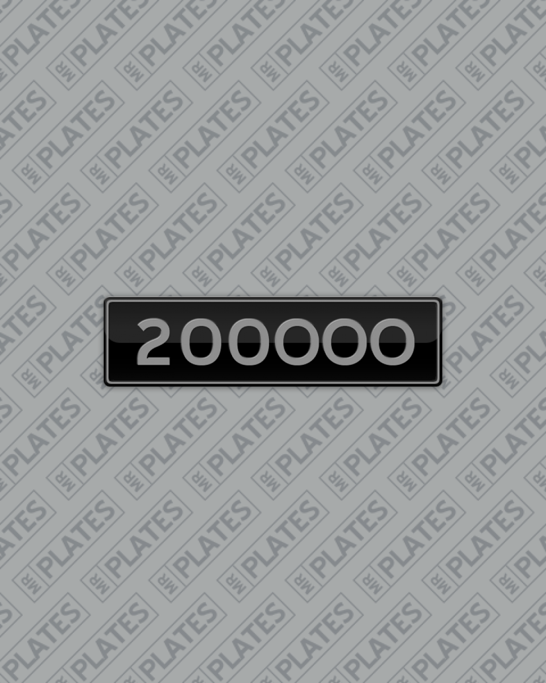 200OOO (200000) Number Plates For Sale, QLD - MrPlates