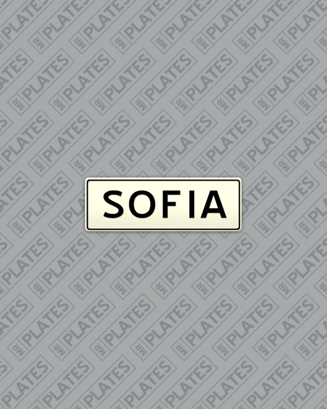 SOFIA Number Plates For Sale, VIC - MrPlates