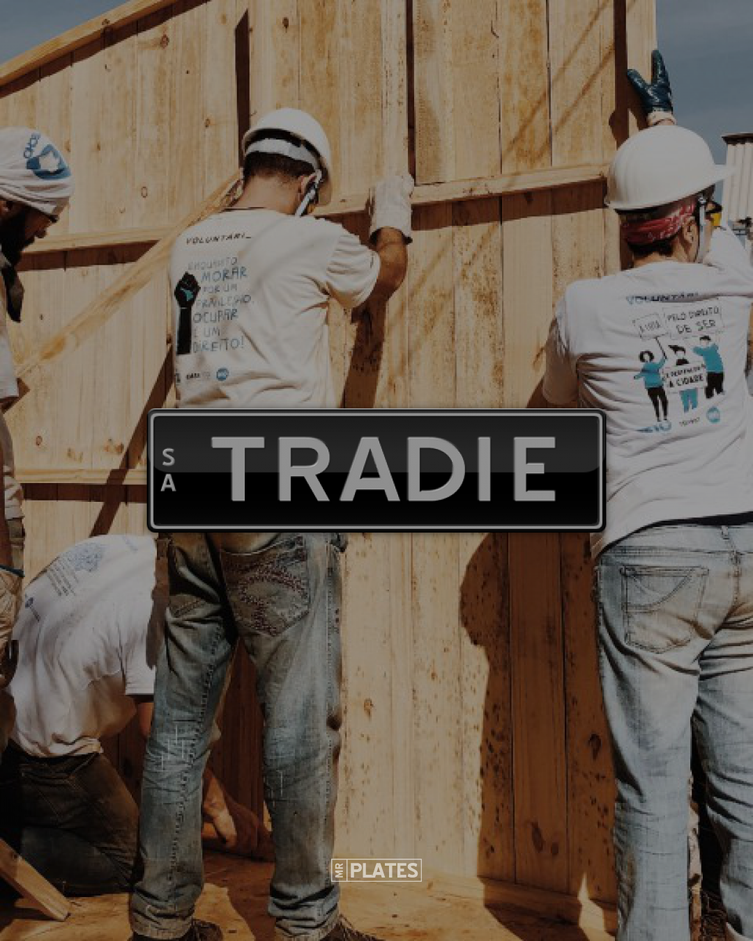 TRADIE (Tradesman) Number Plates For Sale, SA - MrPlates