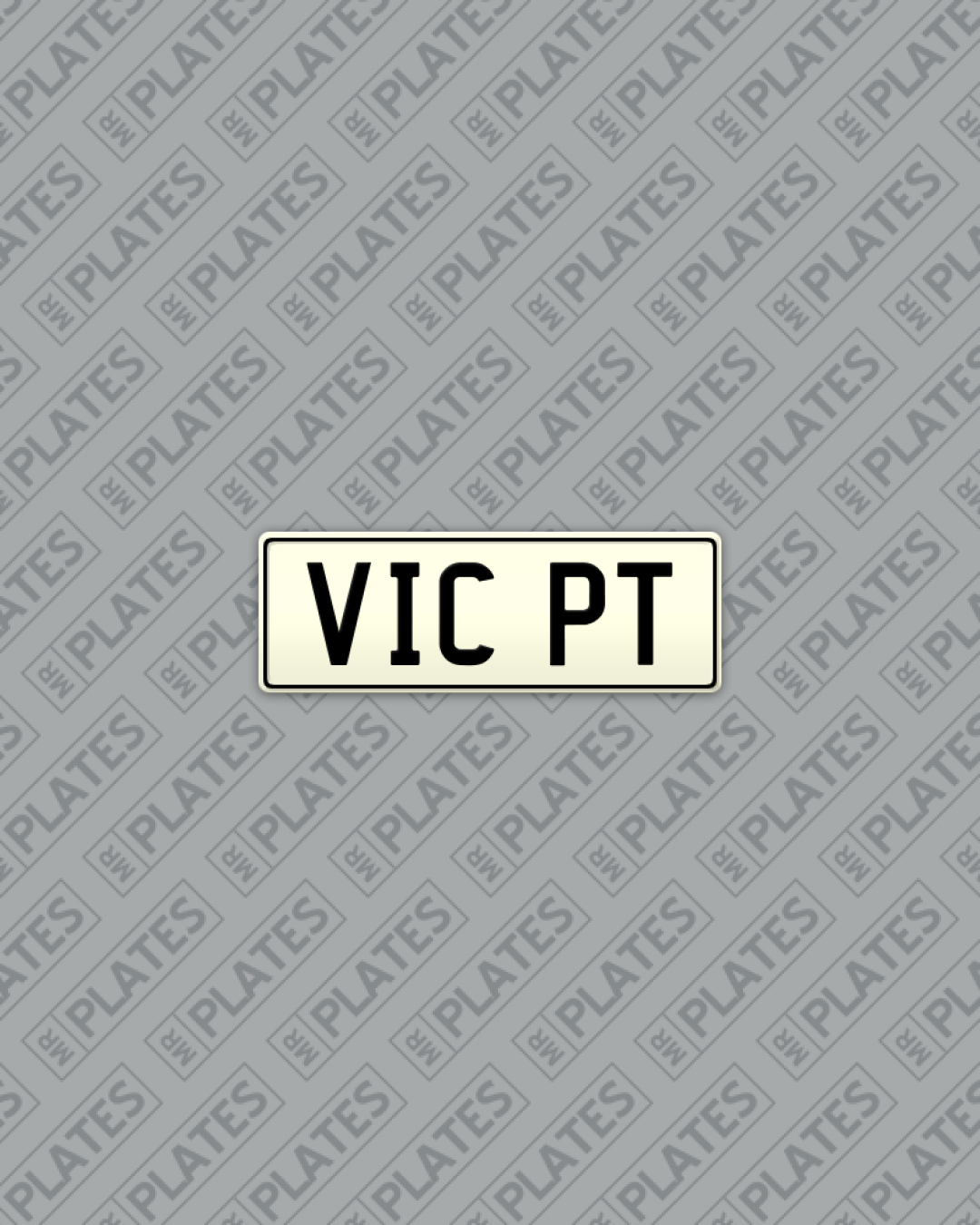 VIC PT Number Plates For Sale, QLD - MrPlates