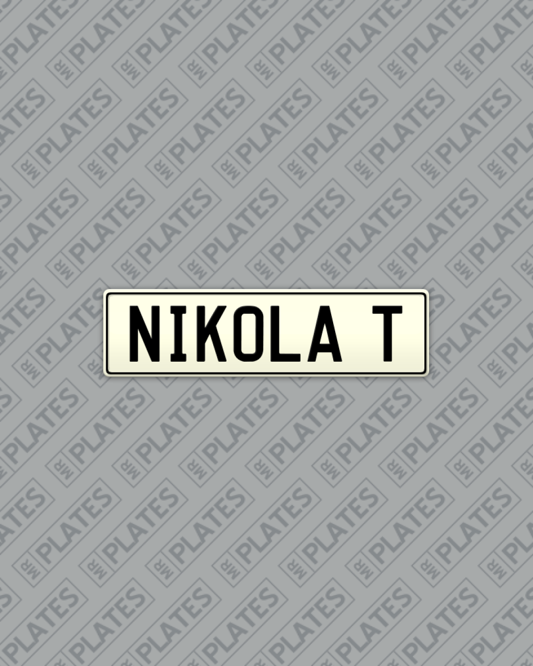 NIKOLA T Number Plates For Sale, QLD - MrPlates