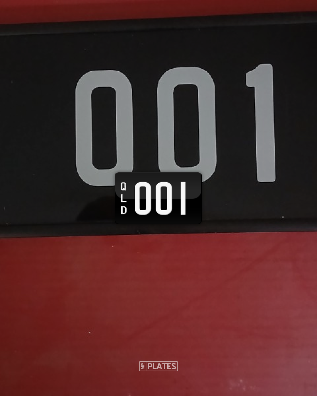 001 Number Plates For Sale, QLD - MrPlates