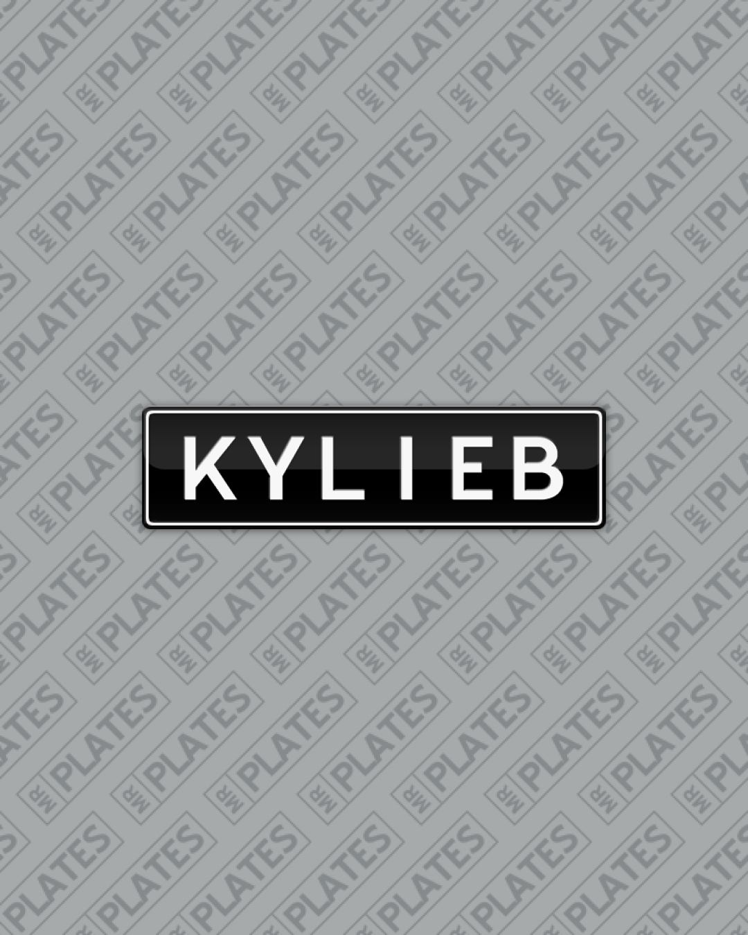 KYLIEB Number Plates For Sale, VIC - MrPlates