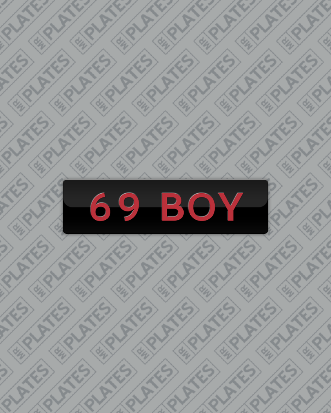 69 BOY (My Birthday) Number Plates For Sale, NSW - MrPlates