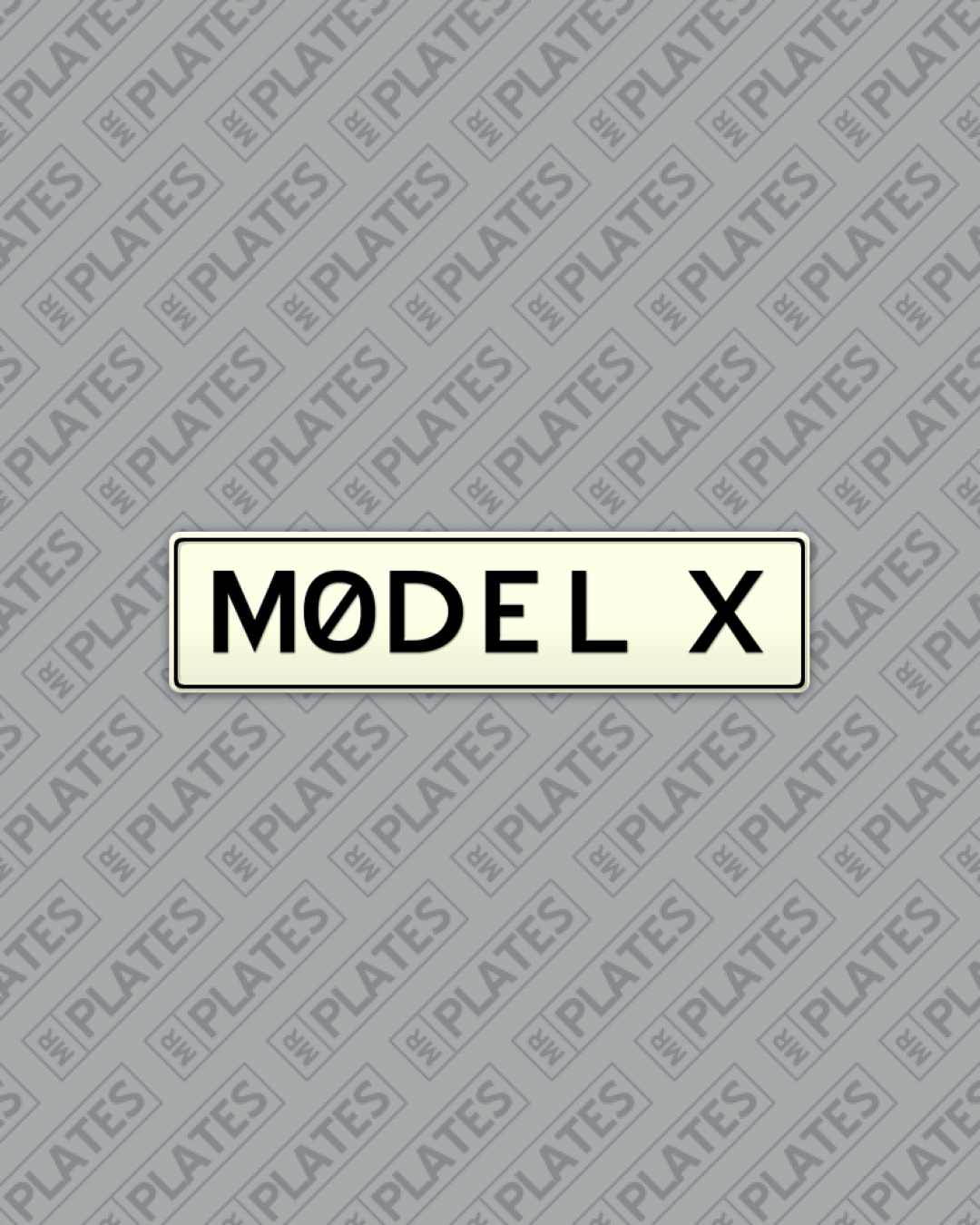 M0DEL X (Tesla Model X) Number Plates For Sale - MrPlates
