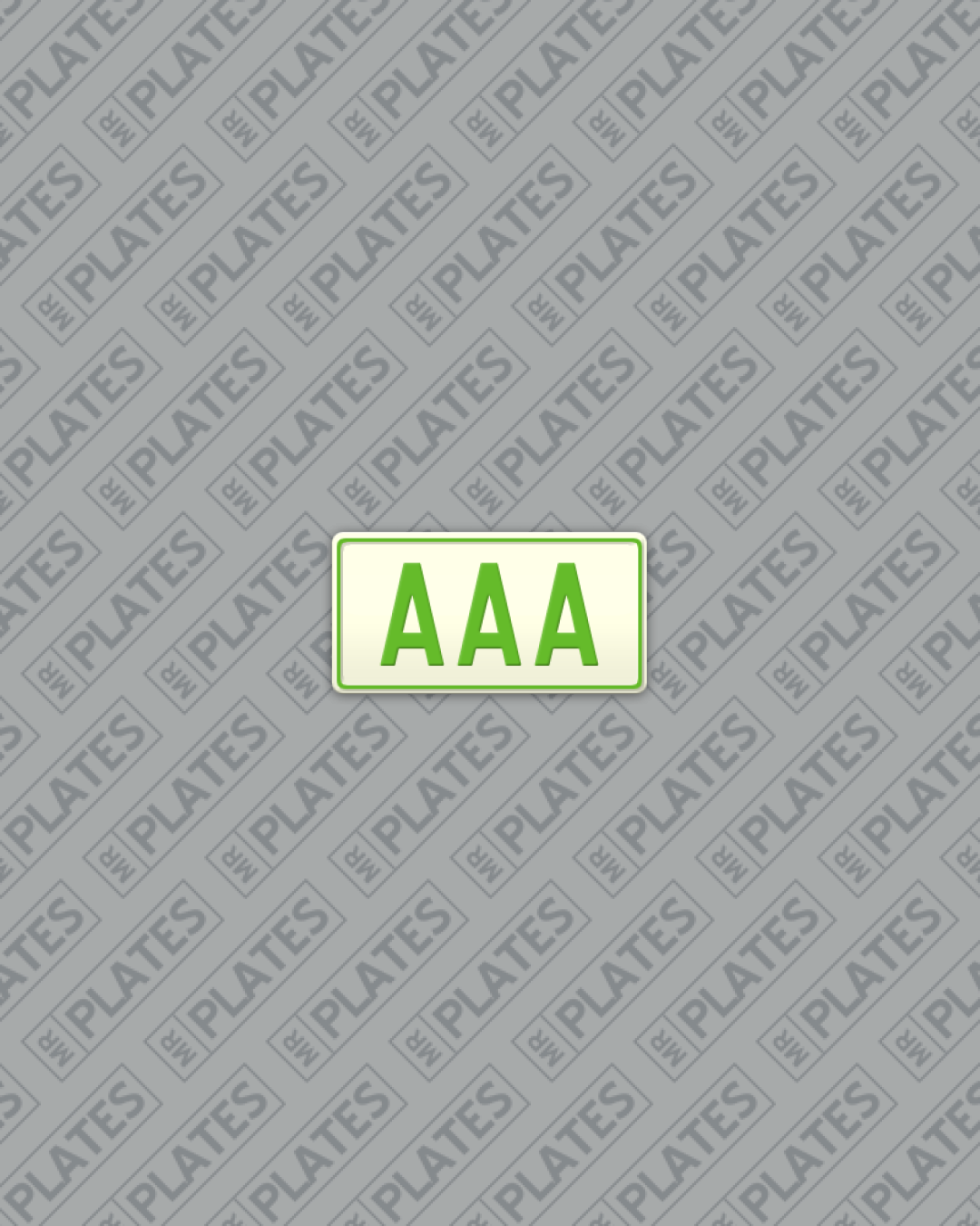 AAA (First Time Offered ) Number Plates For Sale, QLD - MrPlates