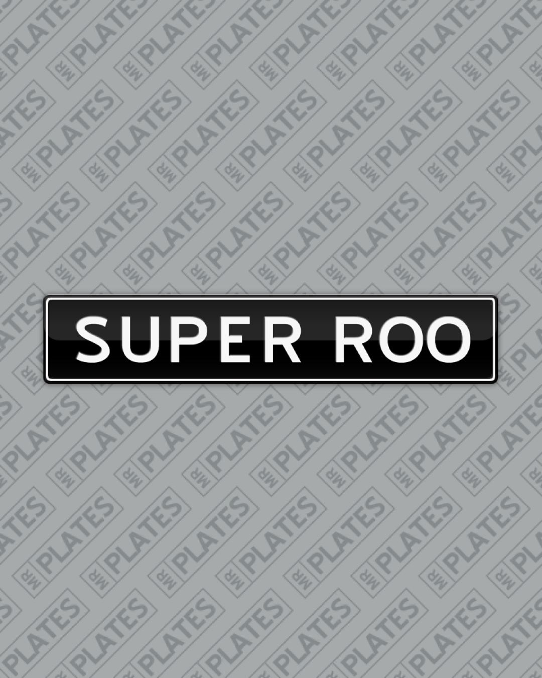 SUPER ROO Number Plates For Sale, WA - MrPlates