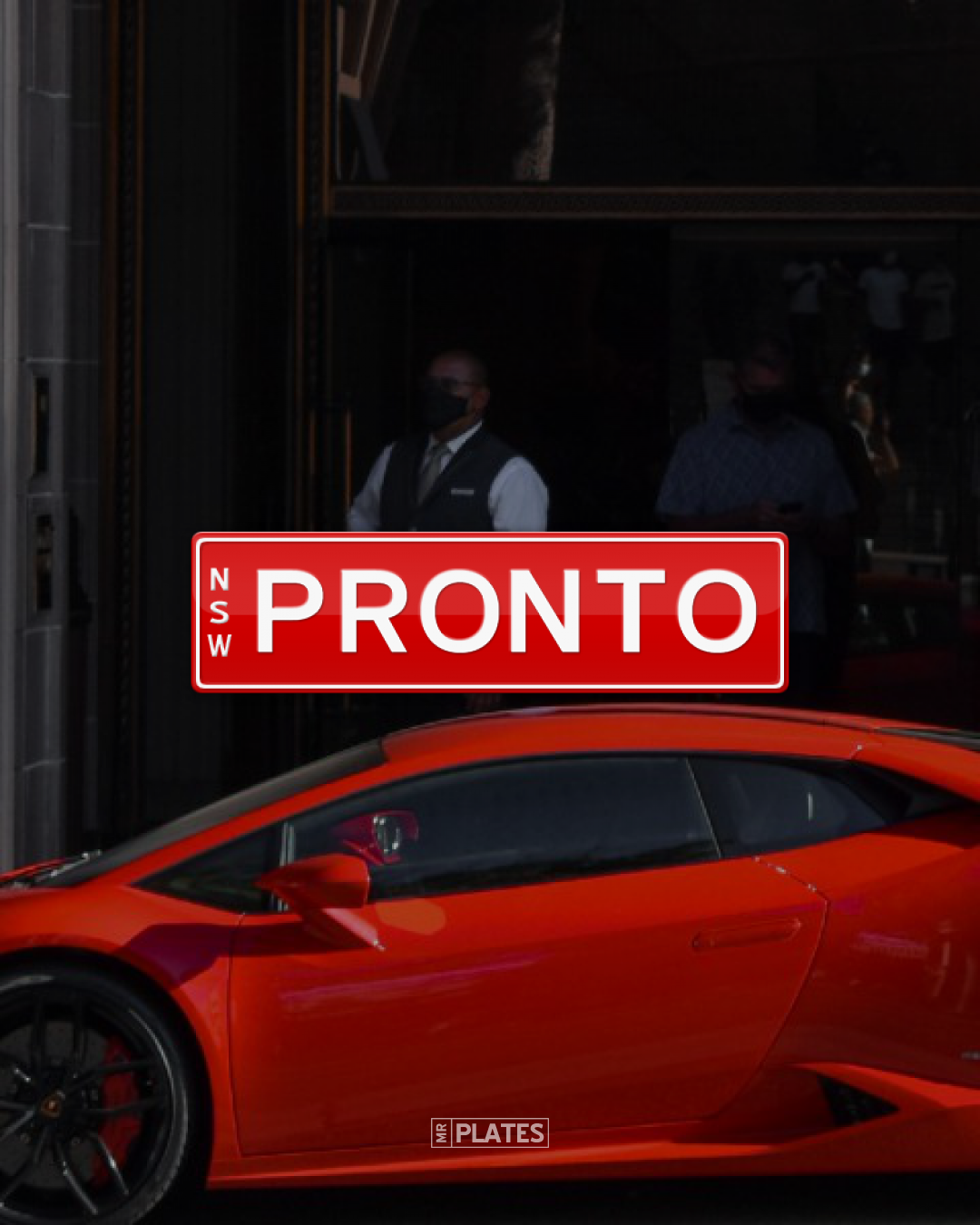 PRONTO (Italian For Quick) Number Plates For Sale, NSW - MrPlates