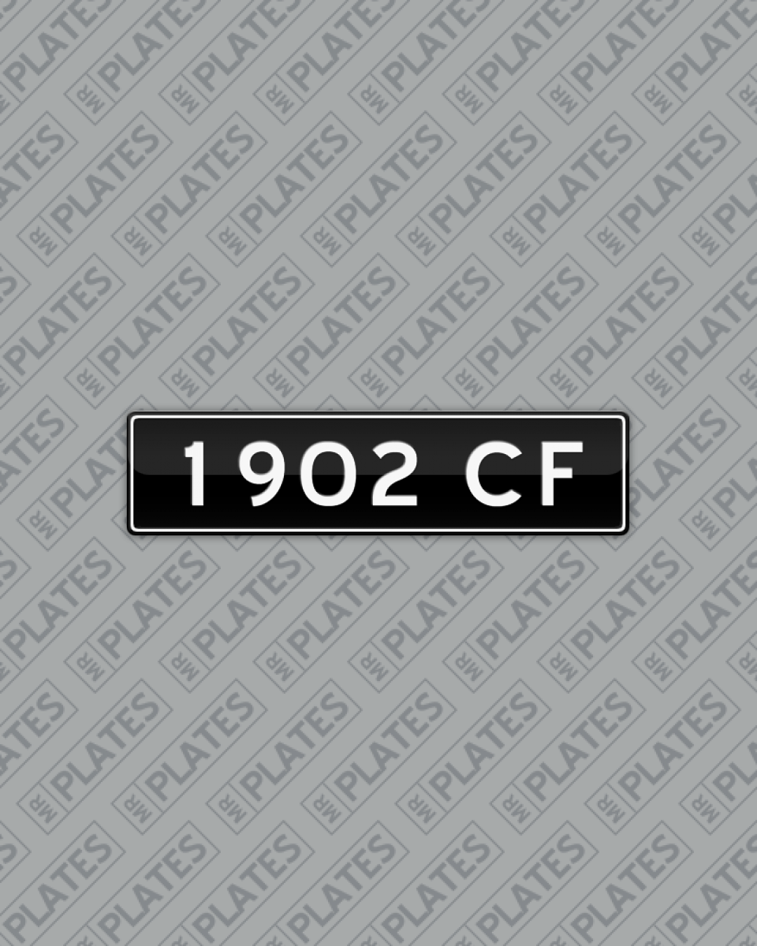 1902 CF Number Plates For Sale, SA - MrPlates