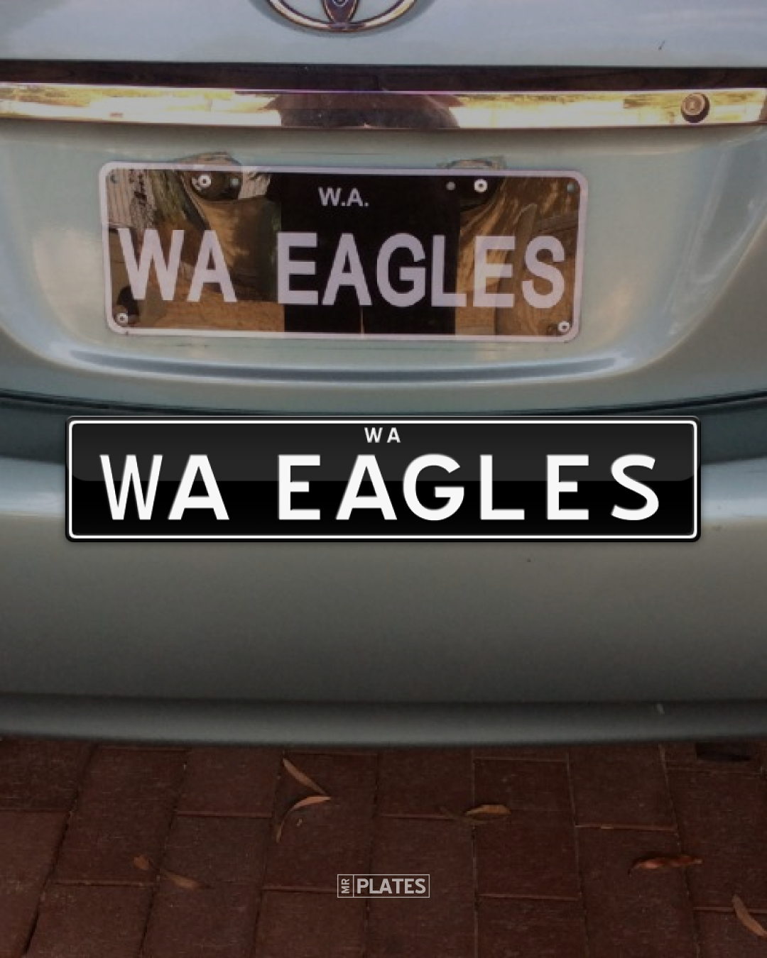 WA EAGLES (West Australian AFL Team - WC Eagles) Number Plates For Sale ...