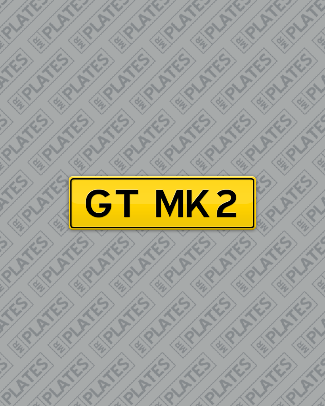 GT MK2 (New Ford GT) Number Plates For Sale, NSW - MrPlates