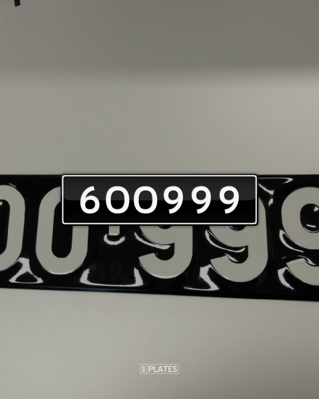600999 (600.999) Number Plates For Sale, VIC - MrPlates
