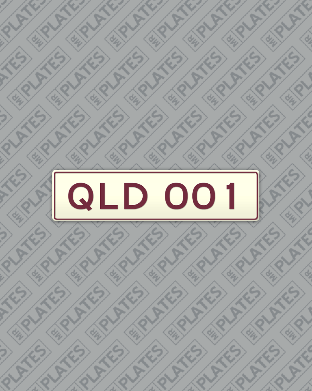 QLD 001 (QUEENSLAND IS #1) Number Plates For Sale, NSW - MrPlates
