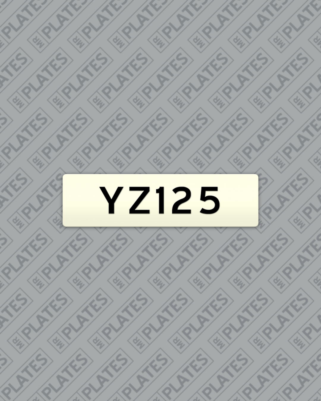 YZ125 (Yamaha 125) Number Plates For Sale - MrPlates