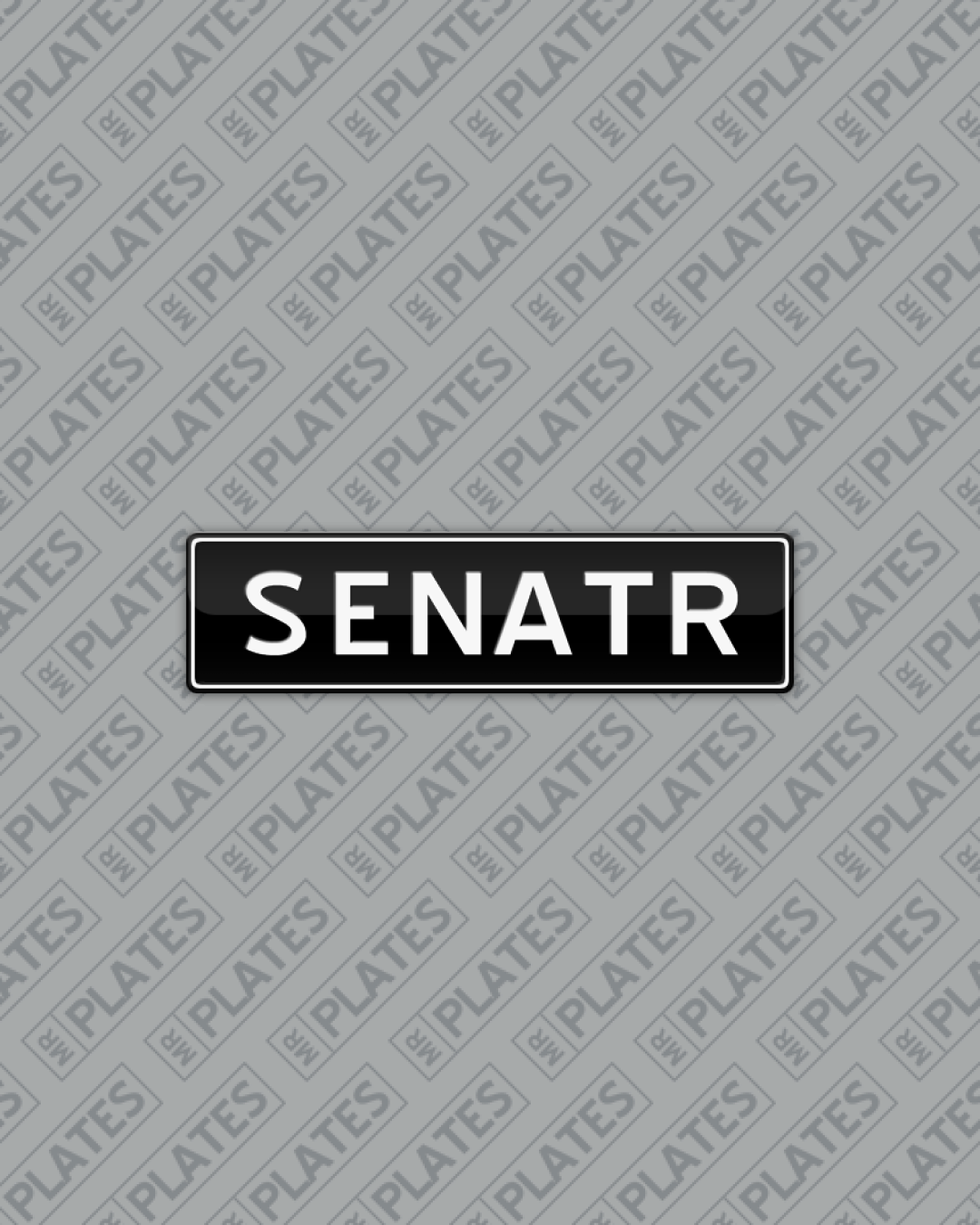 SENATR (HSV Senator) Number Plates For Sale, VIC - MrPlates