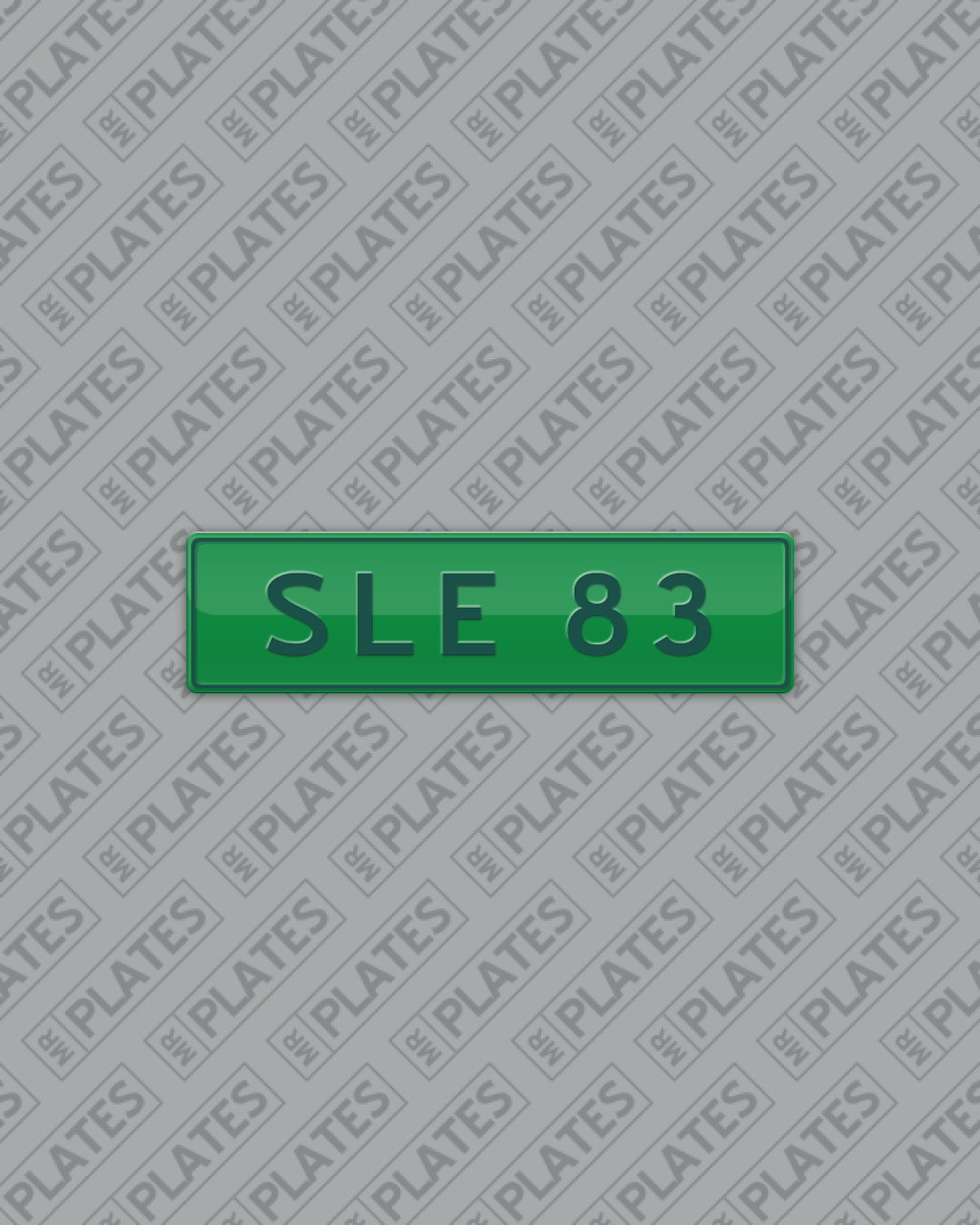 SLE 83 (Commodore Vh Sle) Number Plates For Sale, QLD - MrPlates
