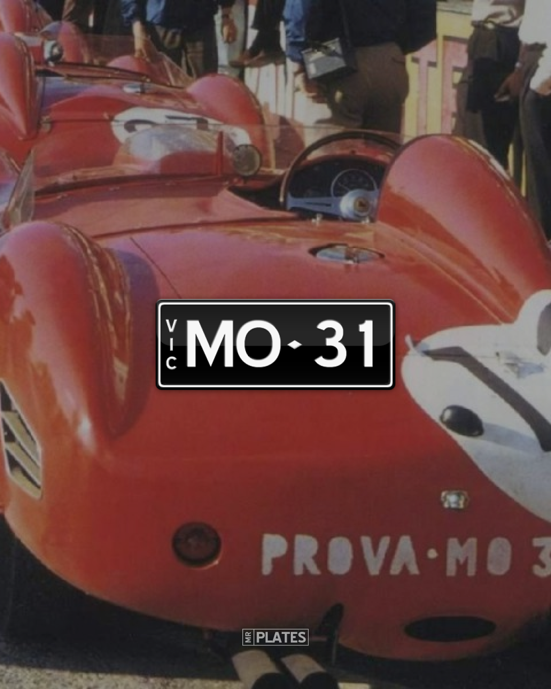 MO·31 (FERRARI PROVA MODENA - 31) Number Plates For Sale, VIC - MrPlates