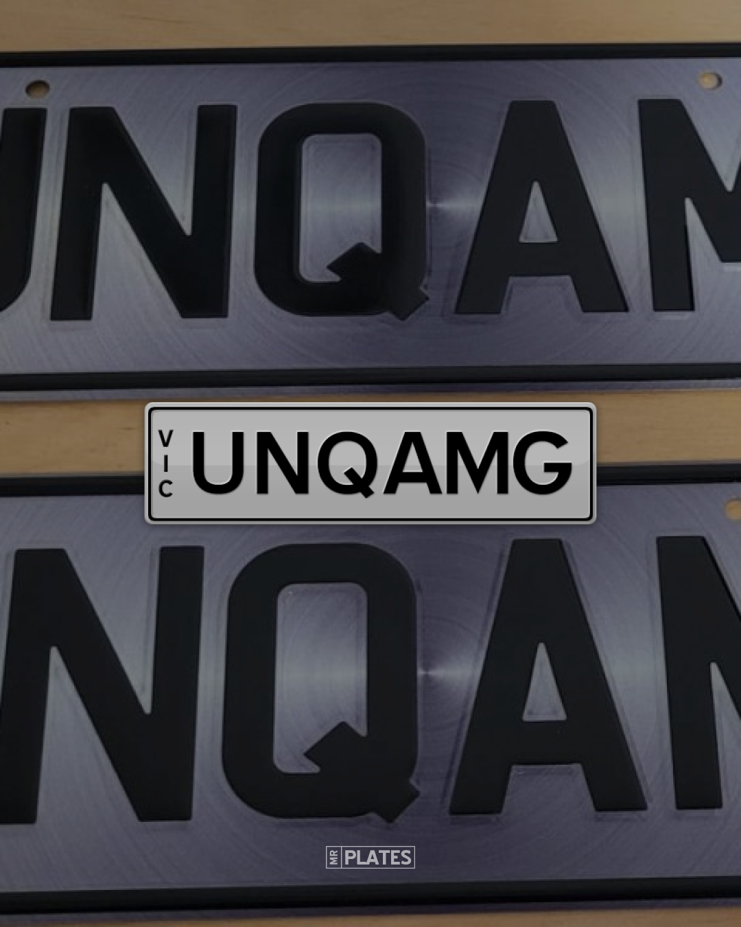 UNQAMG (Unique AMG) Number Plates For Sale, VIC - MrPlates