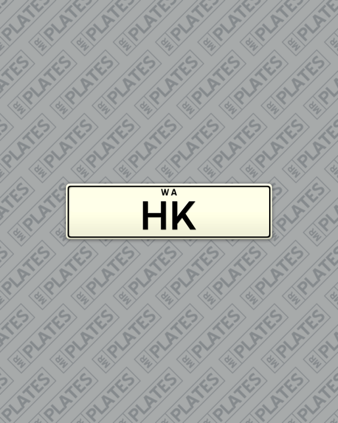 HK (Holden HK Monaro, Holden Kingswood) Number Plates For Sale, WA ...
