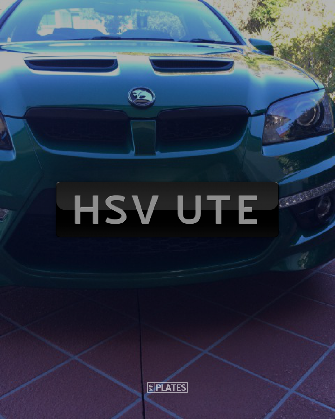 HSV UTE Number Plates For Sale, QLD - MrPlates