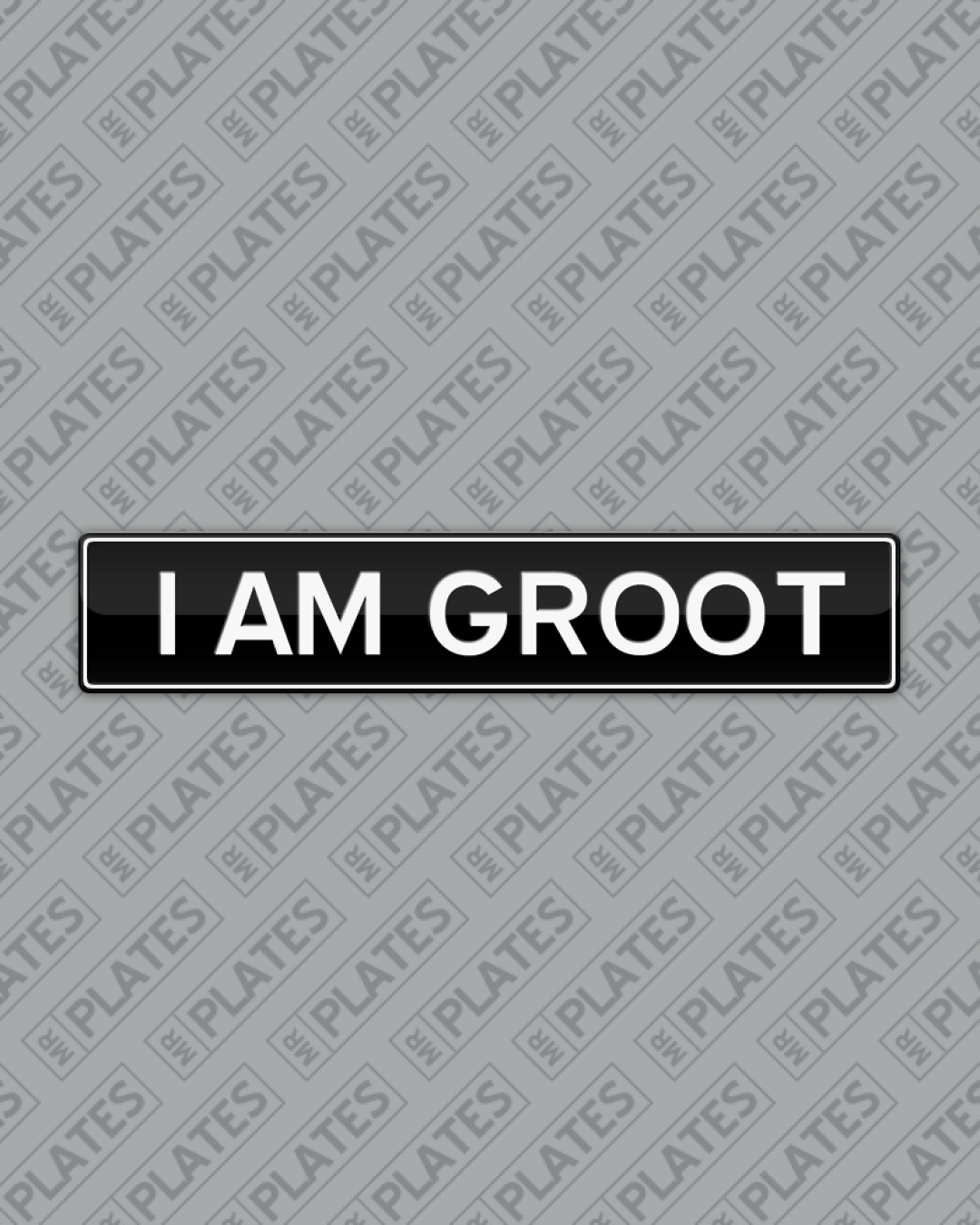 IAM GROOT Number Plates For Sale, WA - MrPlates