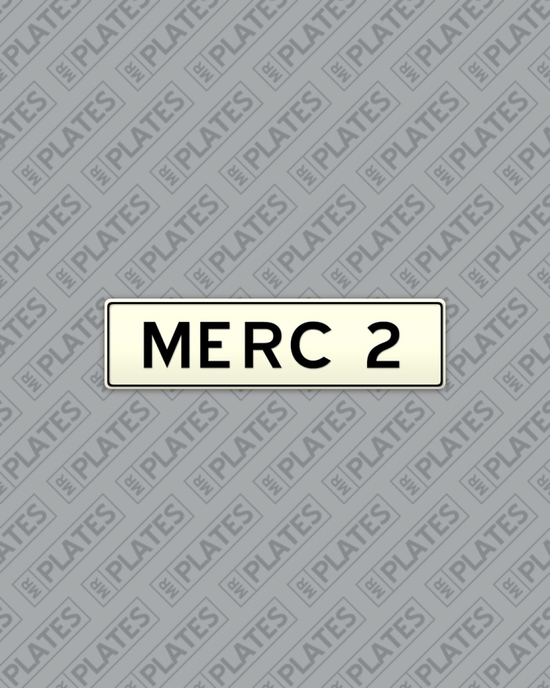 MERC 2 (Mercedes) Number Plates For Sale, NSW - MrPlates