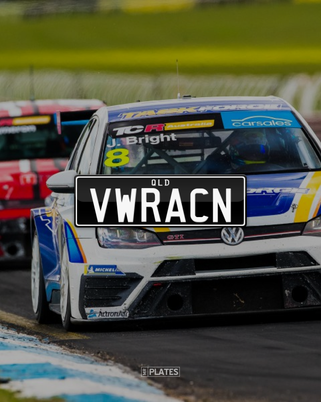 VWRACN (Volkswagen Racing) Number Plates For Sale, QLD - MrPlates