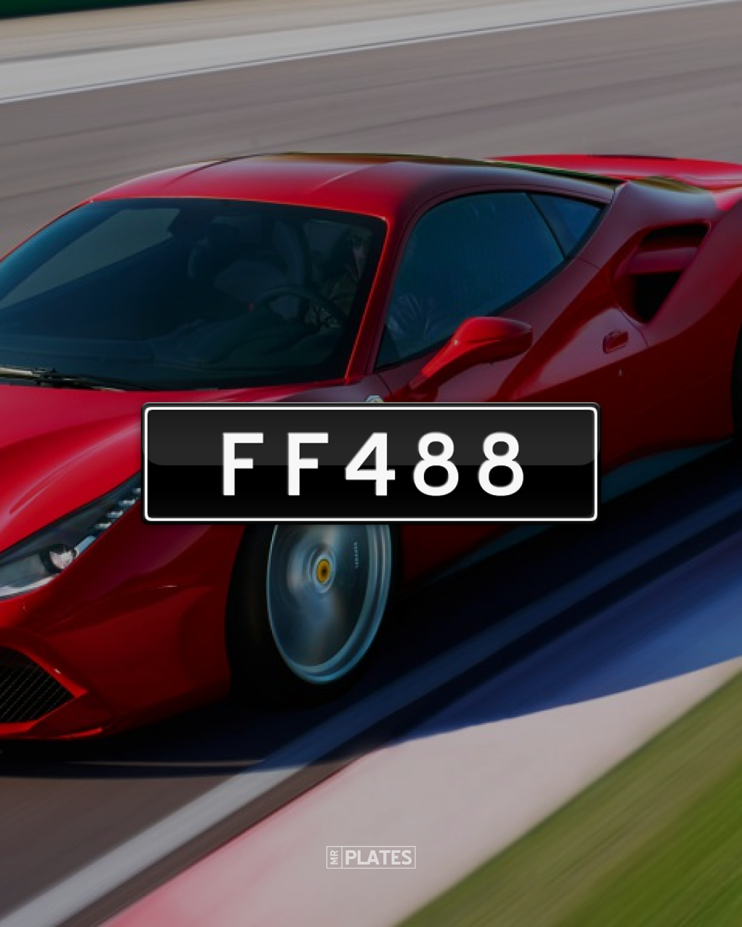 FF488 (Fantastic Ferrari488) Number Plates For Sale, VIC - MrPlates