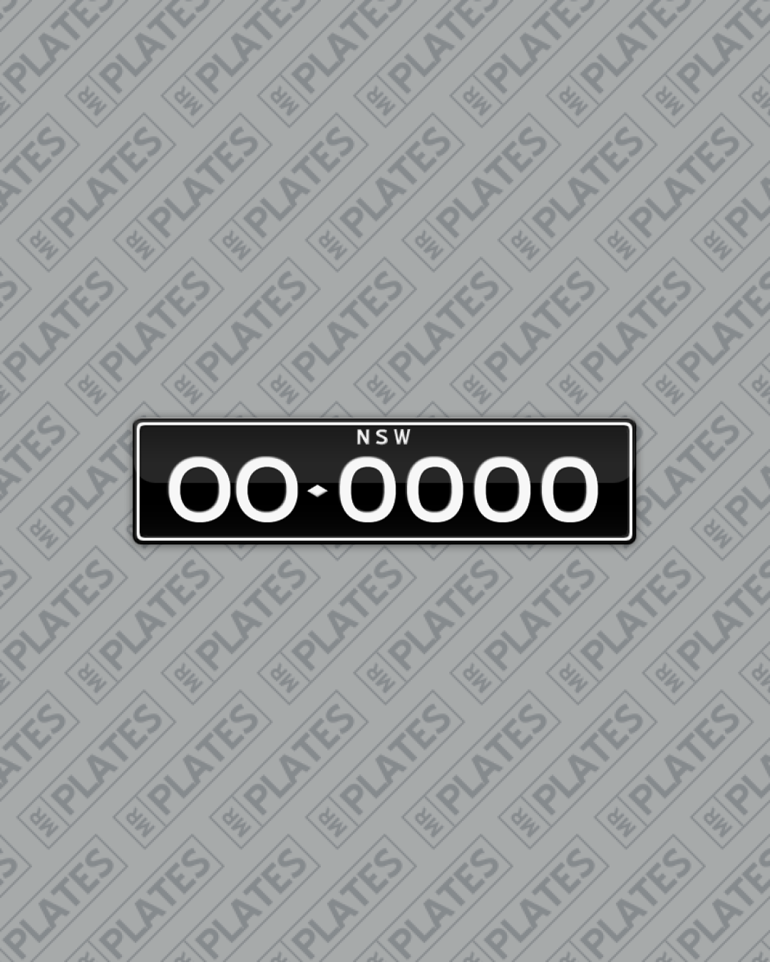 OO·0000 (OO 0000) Number Plates For Sale, NSW - MrPlates