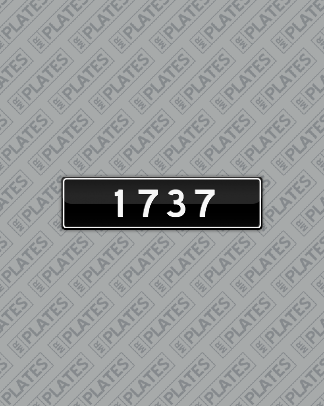 1737 Number Plates For Sale, ACT - MrPlates