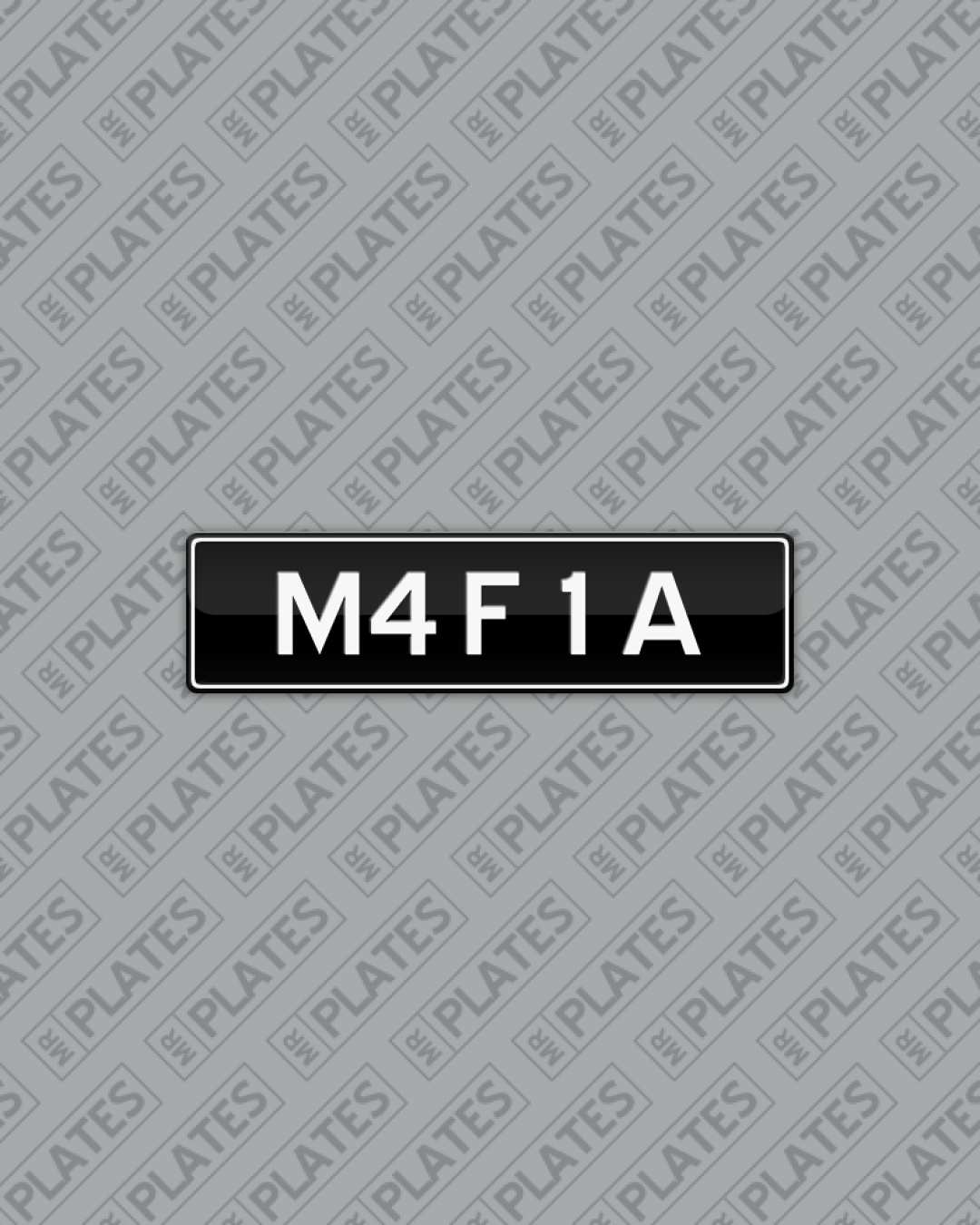 M4F1A (Mafia) Number Plates For Sale, VIC - MrPlates