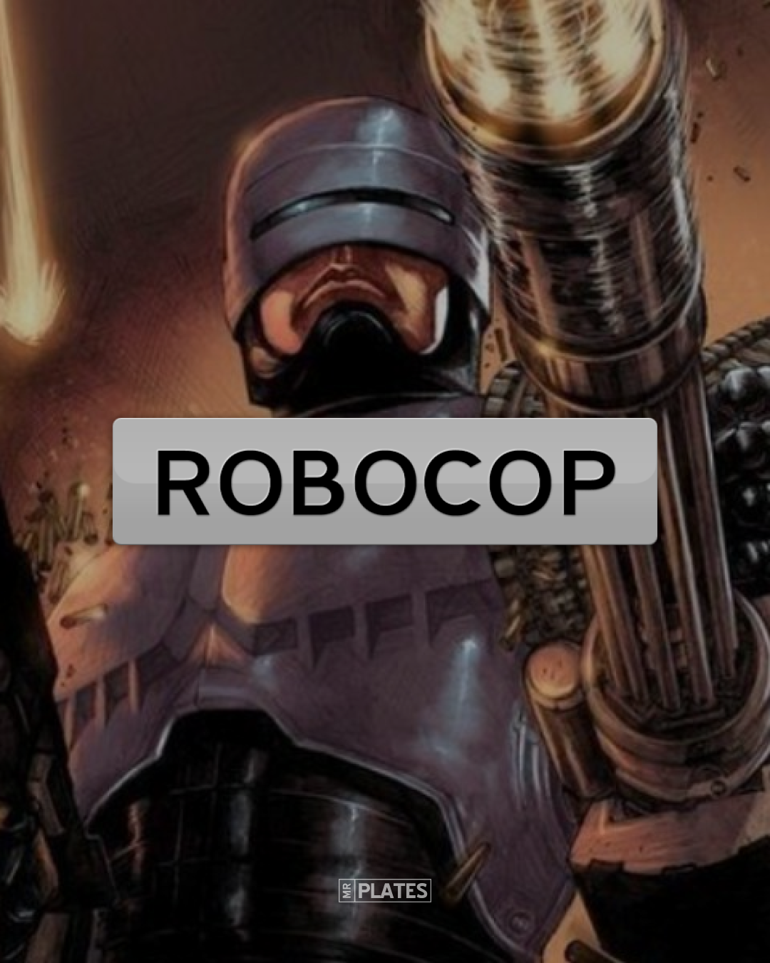 ROBOCOP (ROBOCOP SRT8 MUSTANG) Number Plates For Sale, QLD - MrPlates