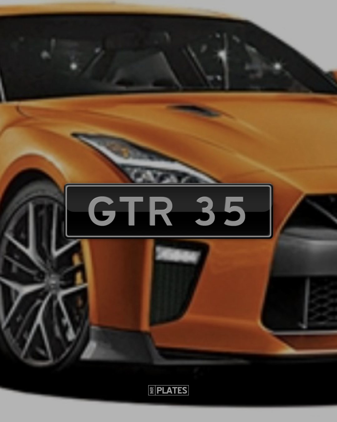 GTR 35 (Nissan GTR R35) Number Plates For Sale, SA - MrPlates