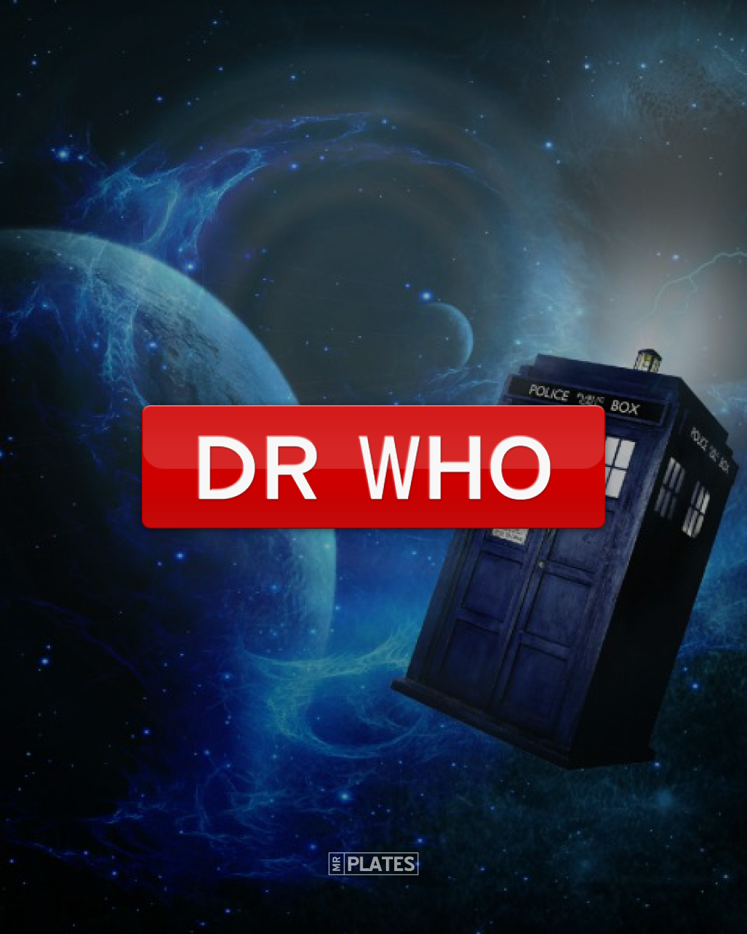 DR WHO (DR WHO T/V Series) Number Plates For Sale, SA - MrPlates
