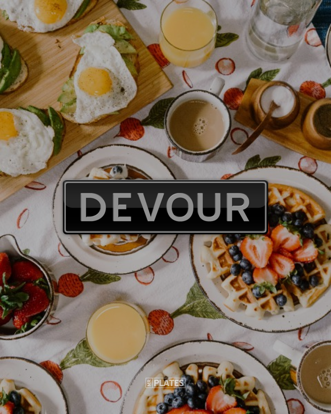 DEVOUR Number Plates For Sale, QLD - MrPlates