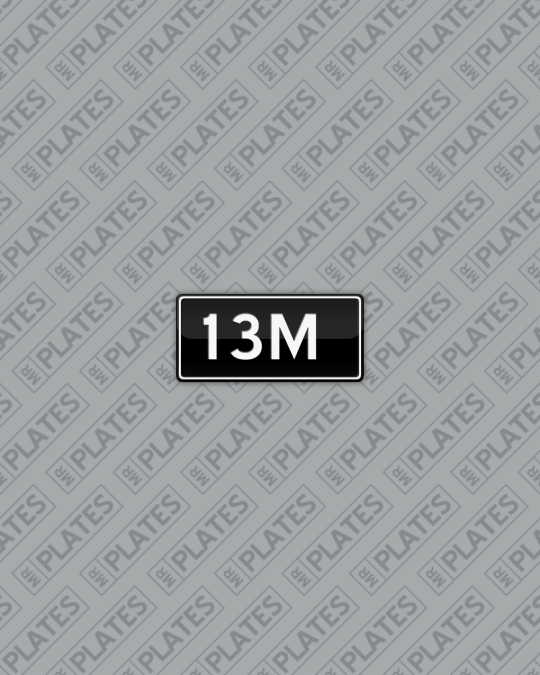 13M (13M) Number Plates For Sale, NSW - MrPlates