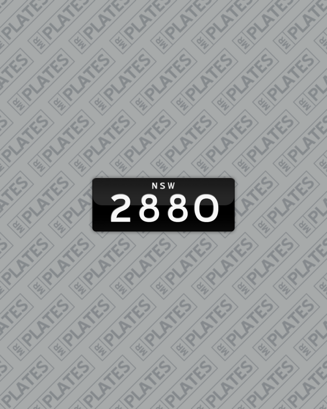 2880 Number Plates For Sale, NSW - MrPlates