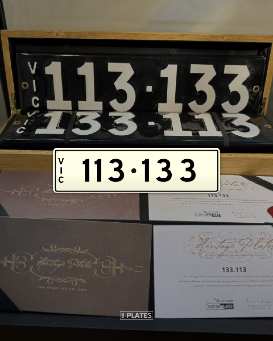 113·133 (Selling As A Pair Of 113.133 And 133.113) Number Plates For ...