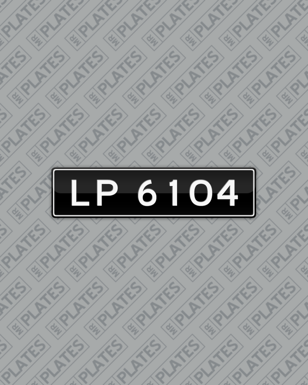 LP 6104 (Lamborghini Huracan) Number Plates For Sale, NSW - MrPlates