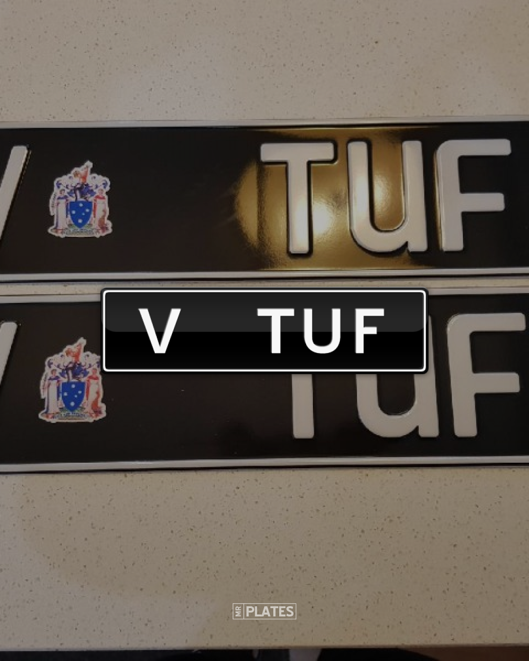 V TUF (Tough) Number Plates For Sale, VIC - MrPlates