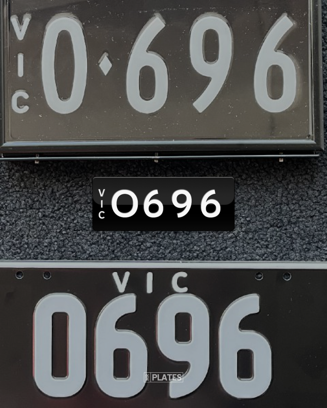 O696 (Beautiful Numeric Combination) Number Plates For Sale, VIC - MrPlates