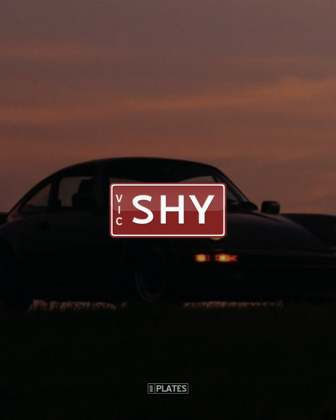 SHY Number Plates For Sale, VIC - MrPlates
