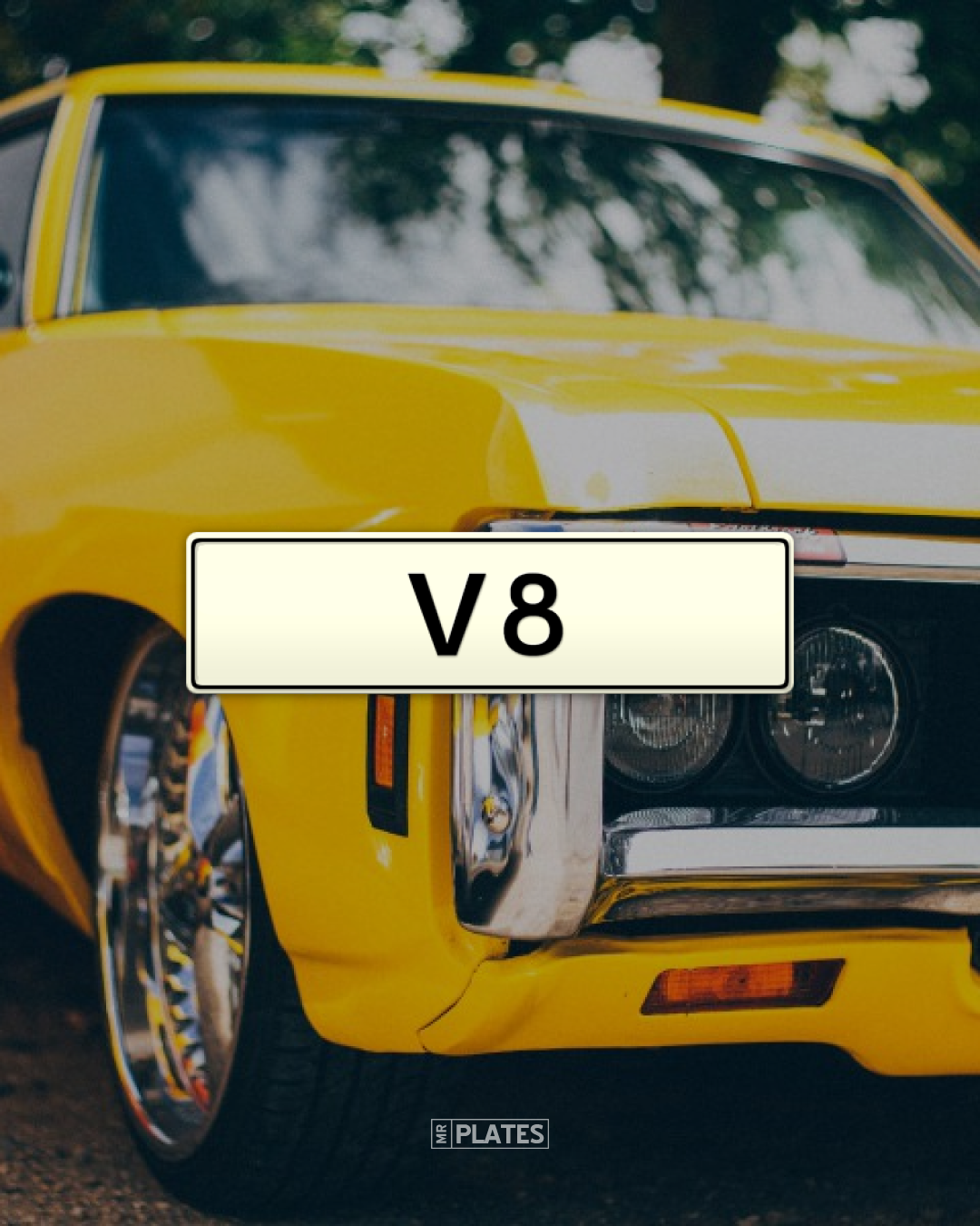 V8 Number Plates For Sale, WA - MrPlates