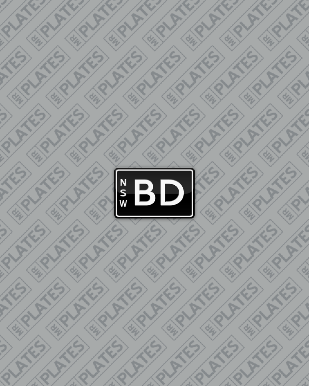 BD Number Plates For Sale, NSW - MrPlates