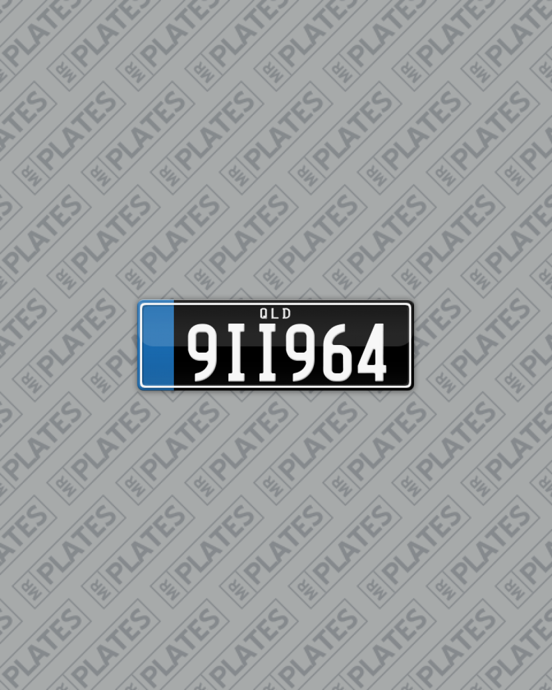 9II964 (Porsche 911 Series 964) Number Plates For Sale, QLD - MrPlates